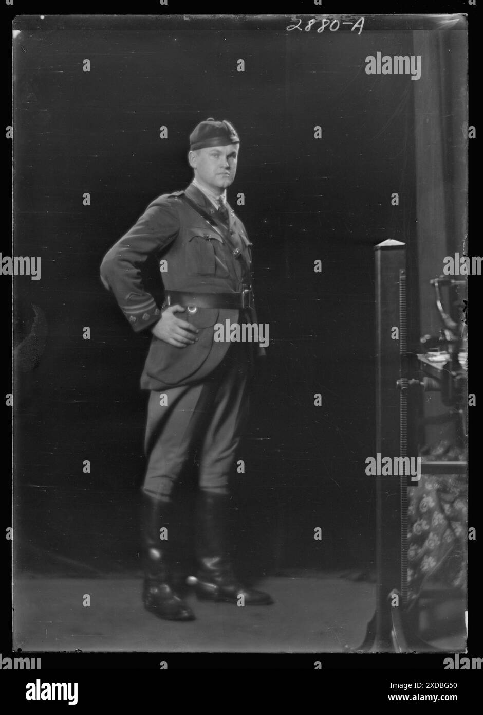 Bell, Captain, portrait photograph. Genthe photograph collection Stock ...