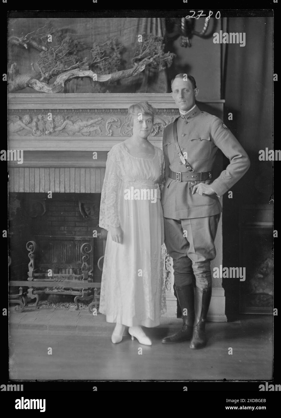 Reiber, Miss, and Major Jorelmon, portrait photograph. Genthe ...
