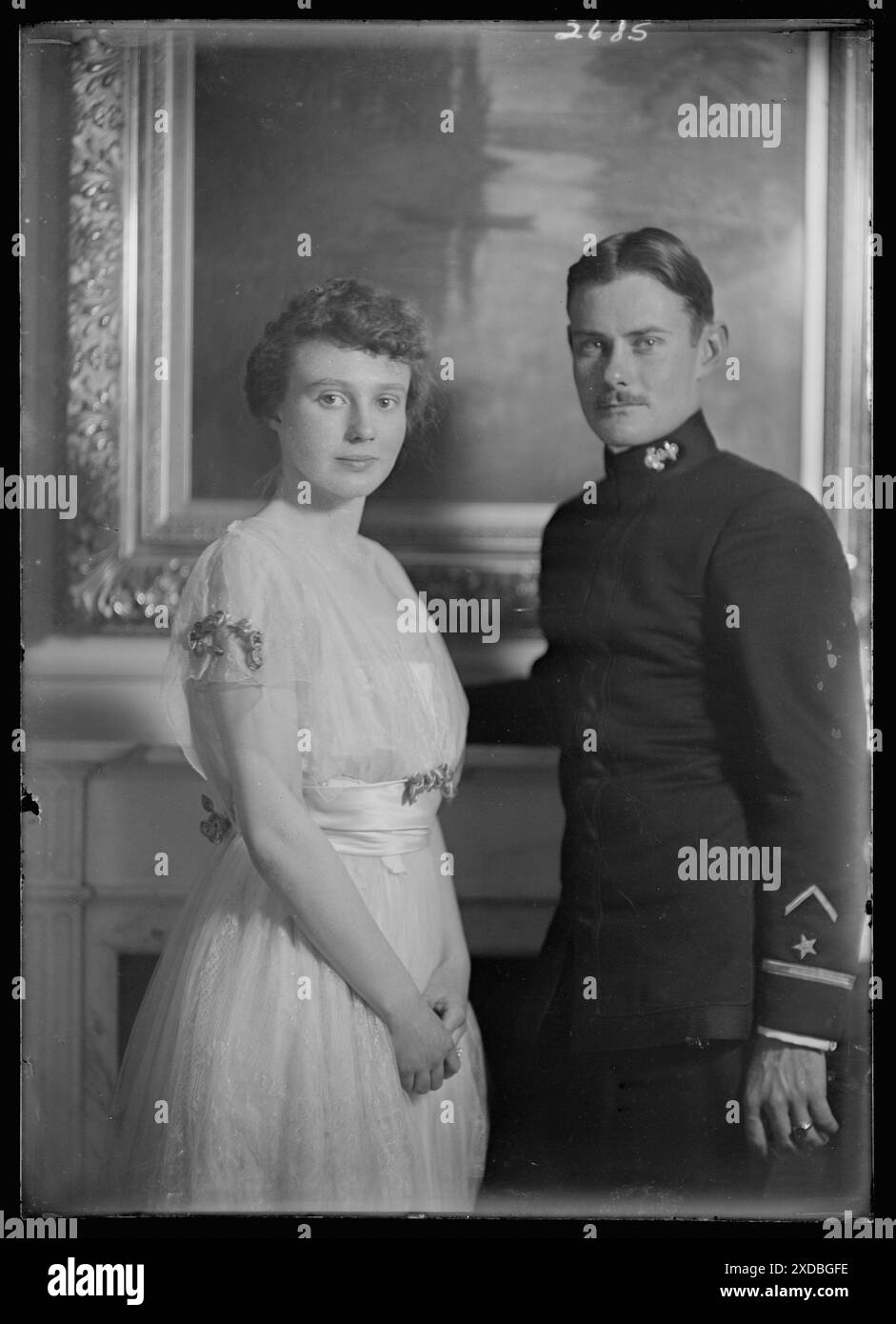 Miller, Mr., and Miss Carnegie, portrait photograph. Genthe photograph ...
