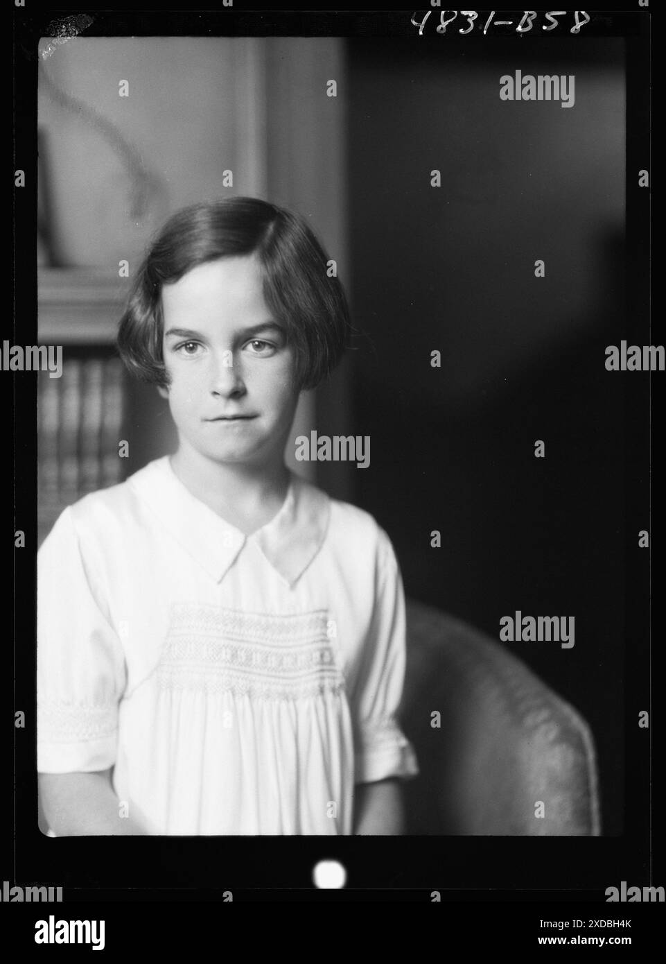 Twichell Mr., daughter of, portrait photograph. Genthe photograph ...