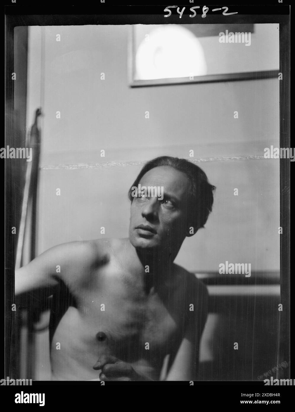 Bolm, Adolph, portrait photograph. Genthe photograph collection Stock ...