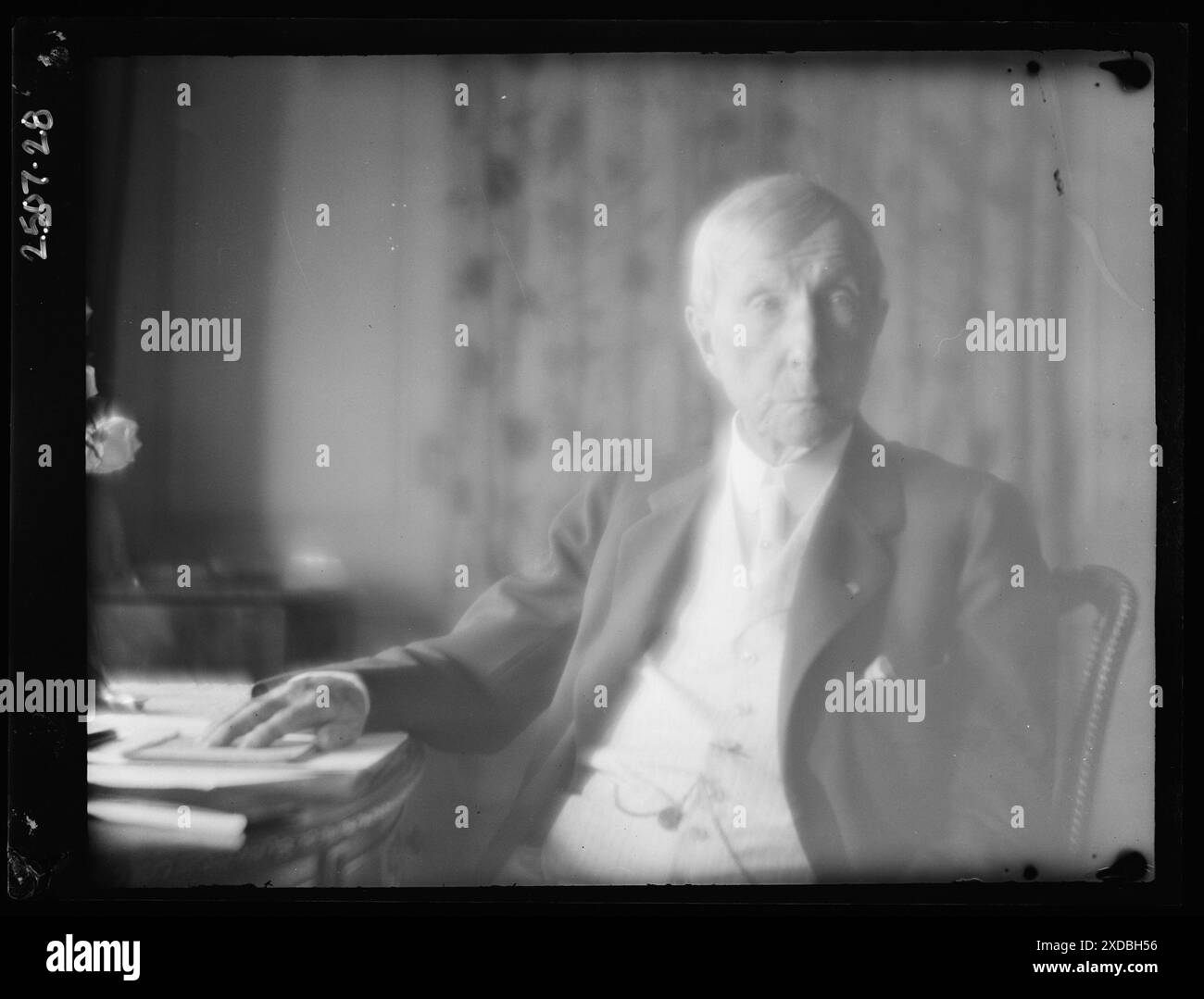 Rockefeller, J.D., Mr., portrait photograph. Genthe photograph ...