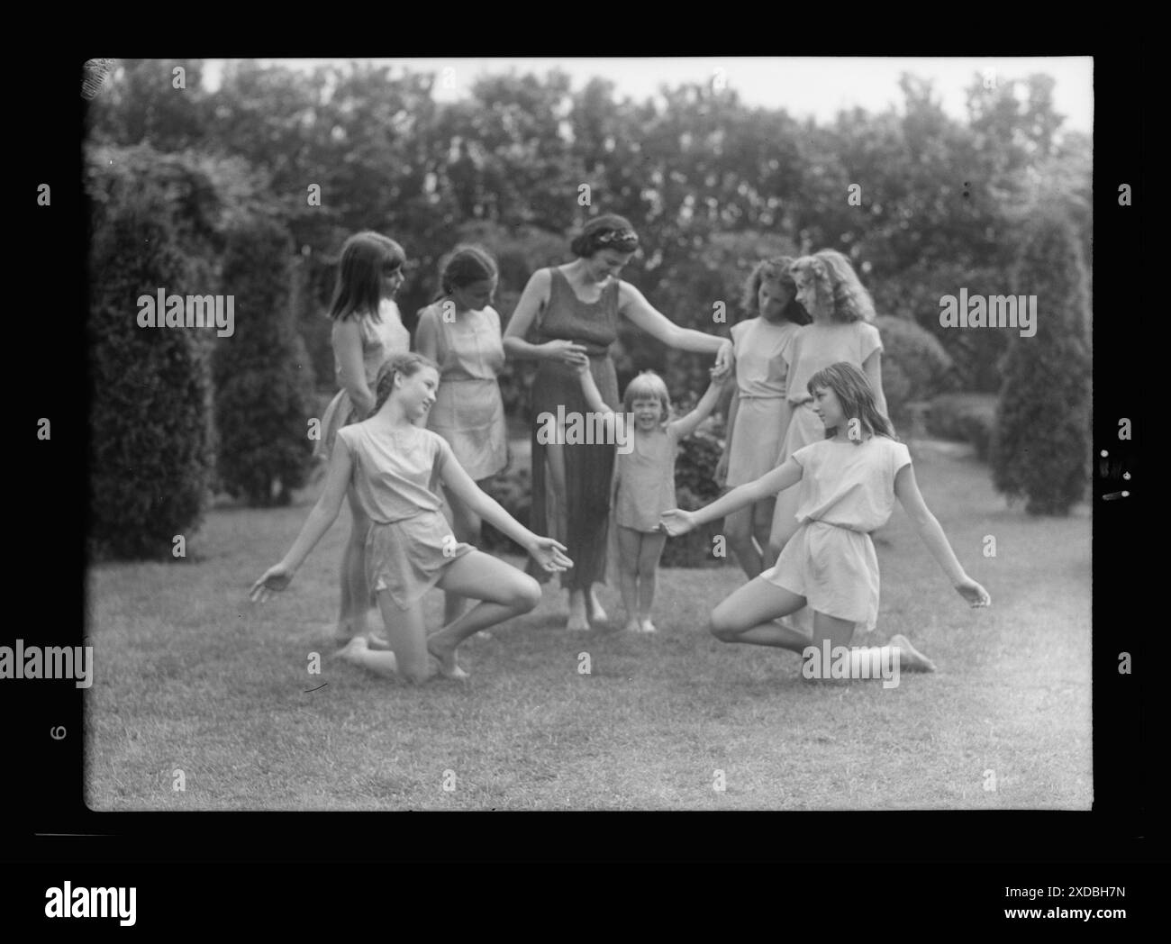 Anita Zahn dancers. Genthe photograph collection Stock Photo - Alamy
