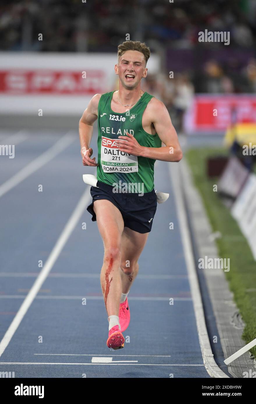 Cormac Dalton of Ireland competing in the men’s 10.000m final at the ...