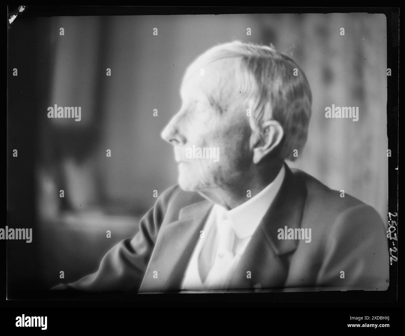 Rockefeller, J.D., Mr., portrait photograph. Genthe photograph ...