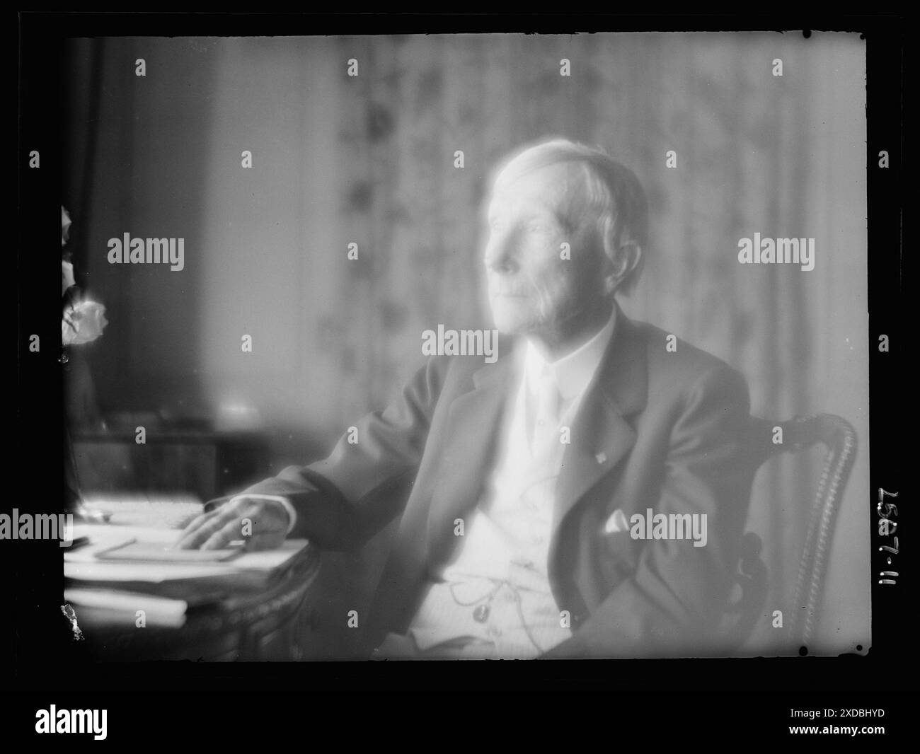 Rockefeller, J.D., Mr., portrait photograph. Genthe photograph ...