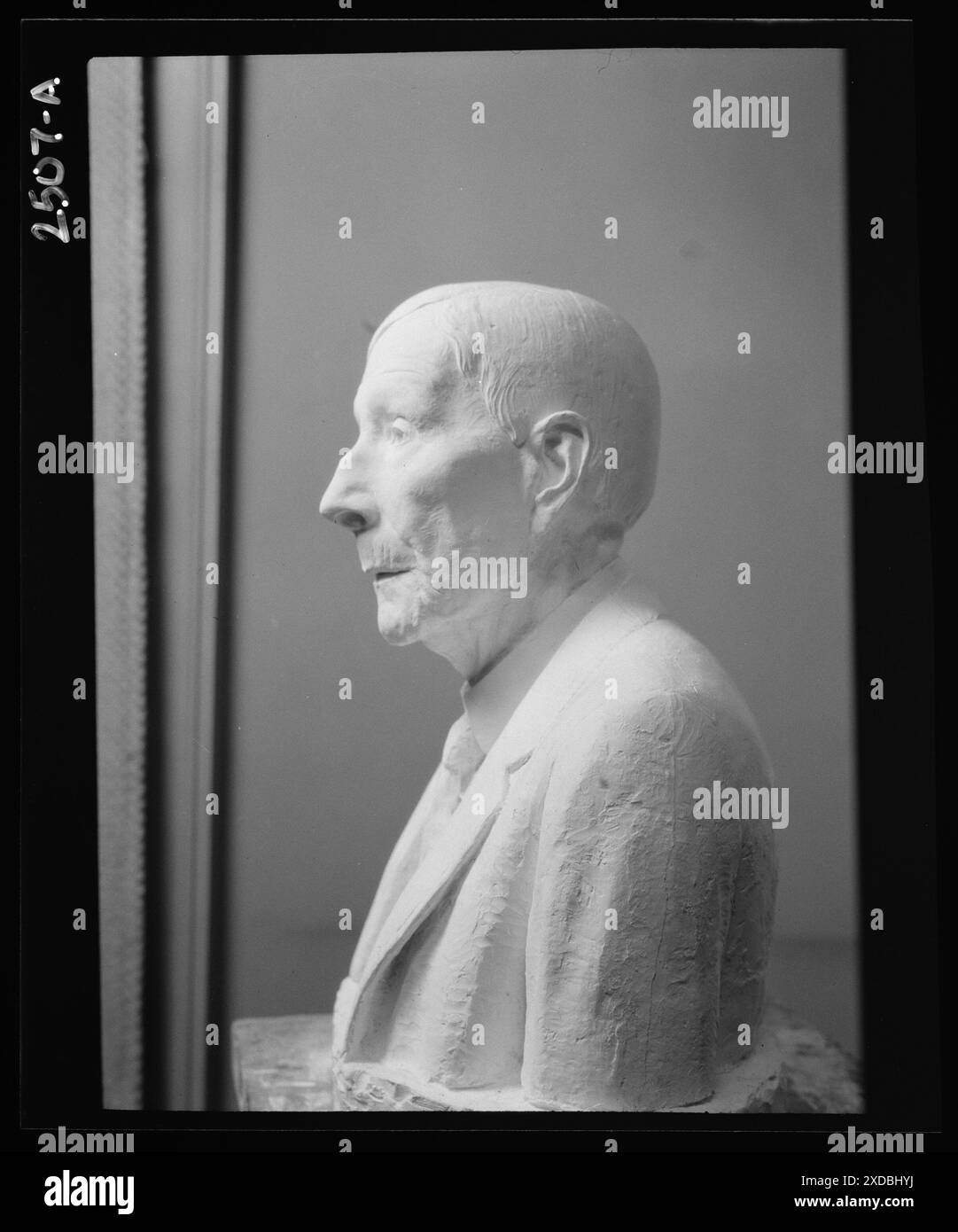 Rockefeller, J.D., Mr., portrait bust. Genthe photograph collection ...