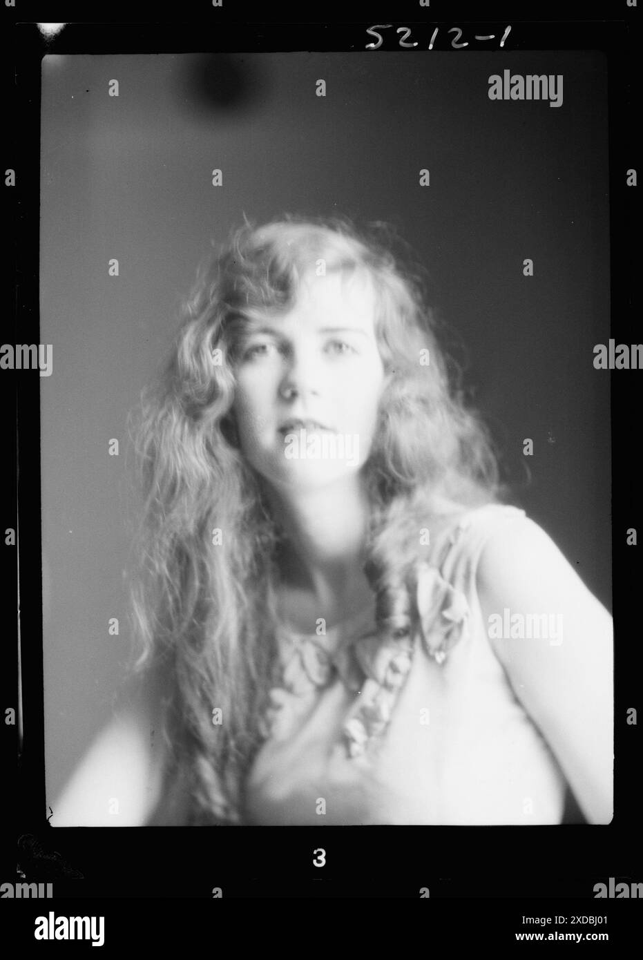 Barnett, Sally, Miss, standing outdoors. Genthe photograph collection ...
