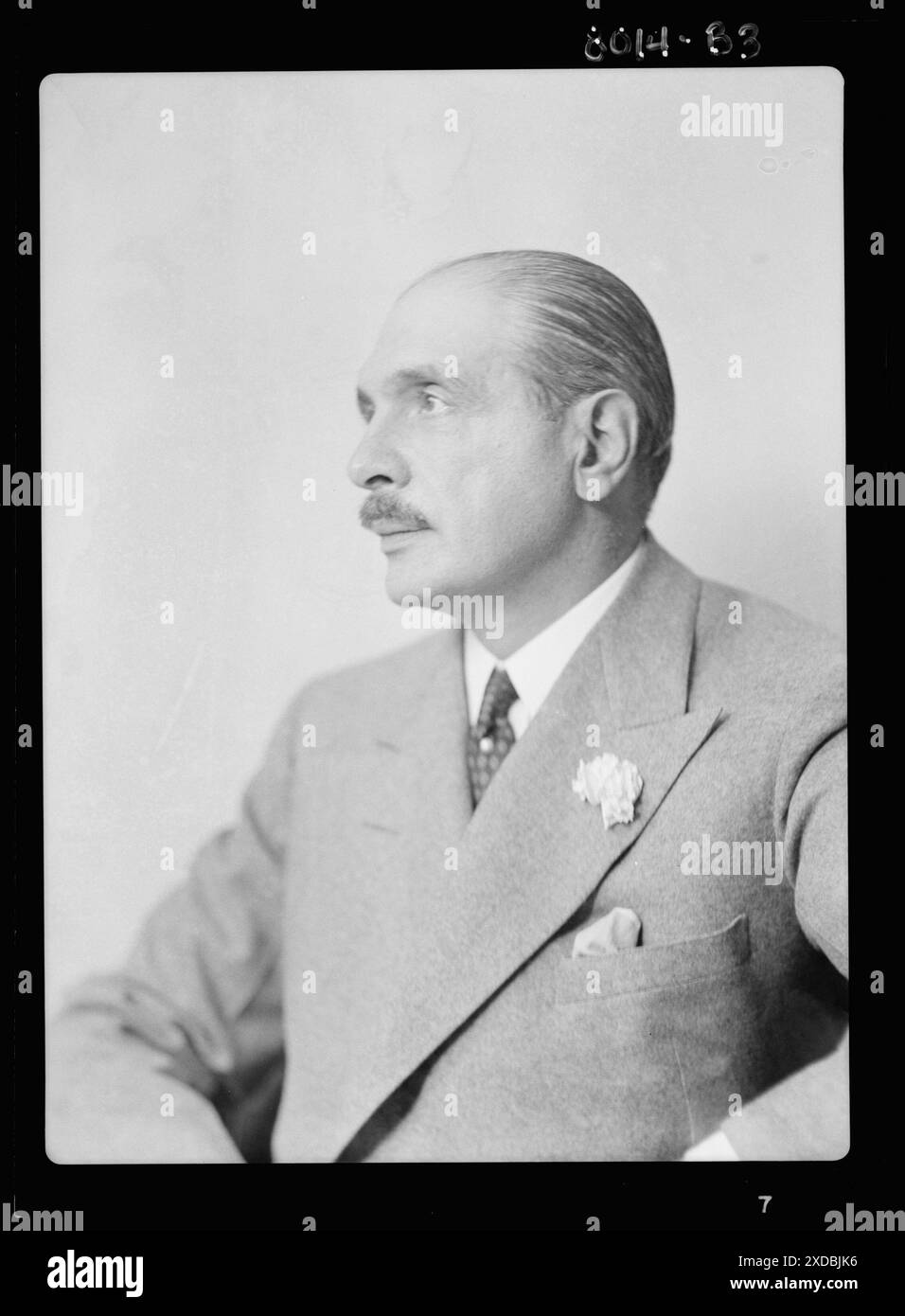 Schey, Robert, portrait photograph. Genthe photograph collection Stock ...