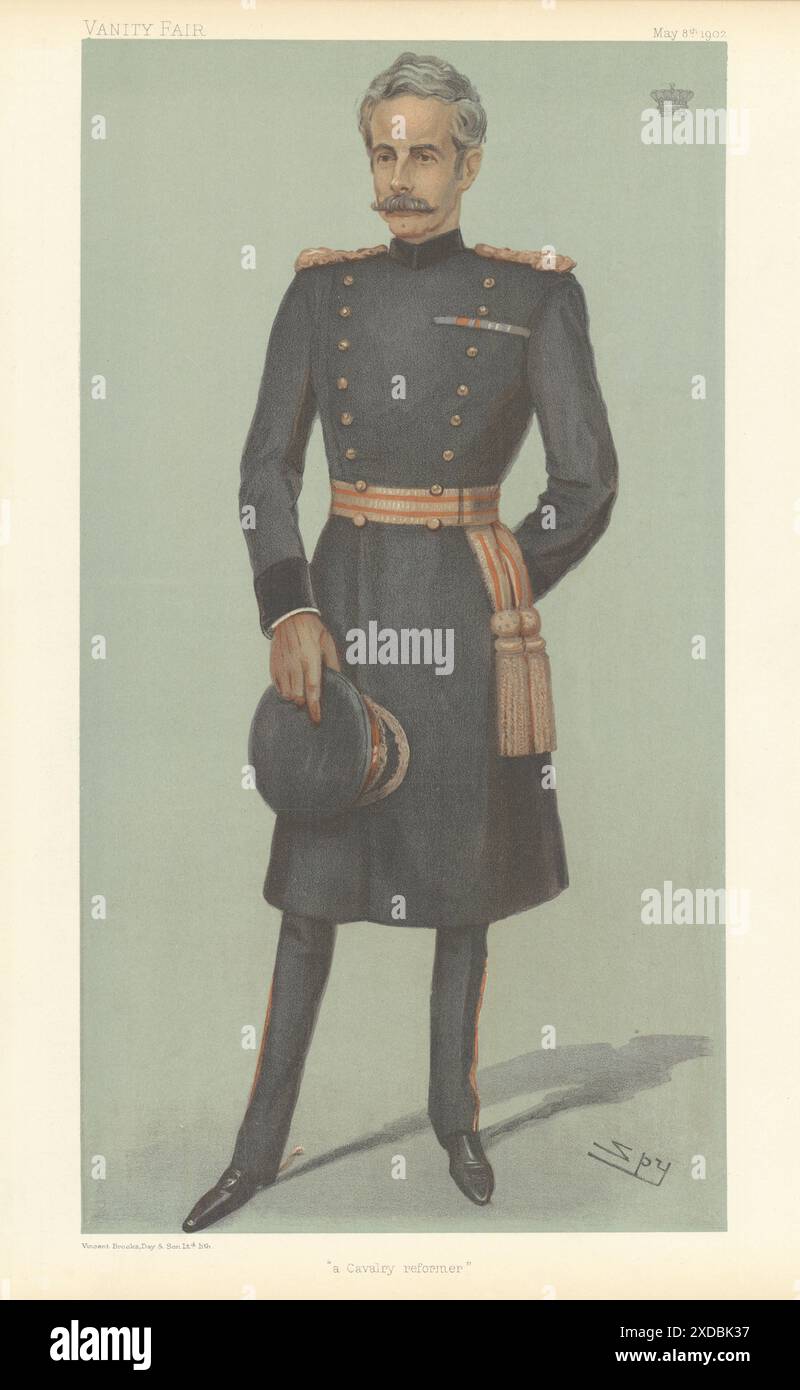 VANITY FAIR SPY CARTOON Douglas Cochrane Earl Dundonald. A Cavalry ...