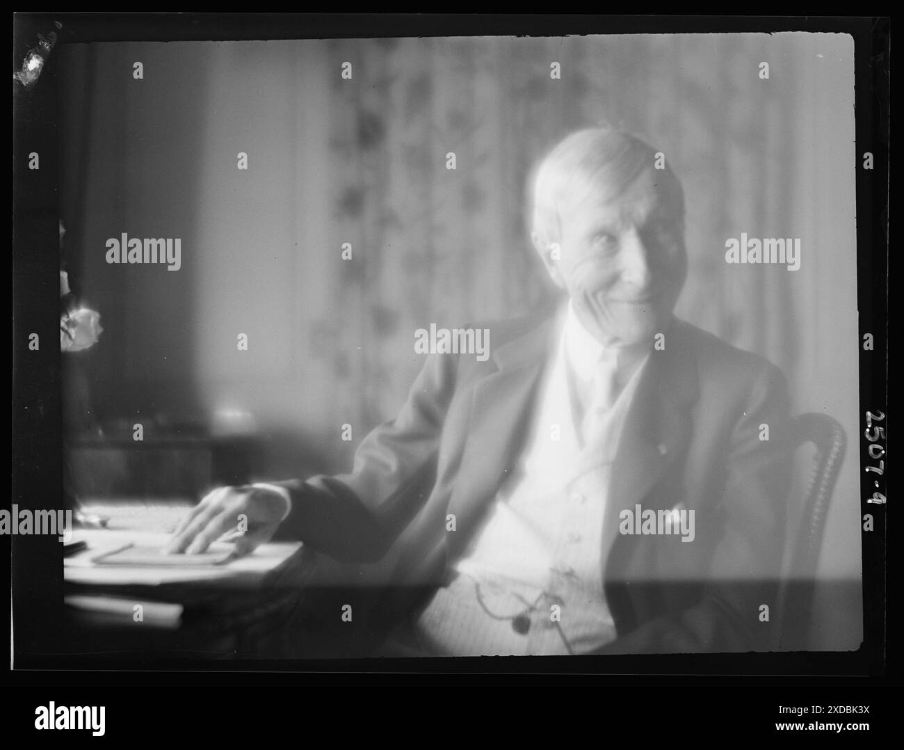 Rockefeller, J.D., Mr., portrait photograph. Genthe photograph ...