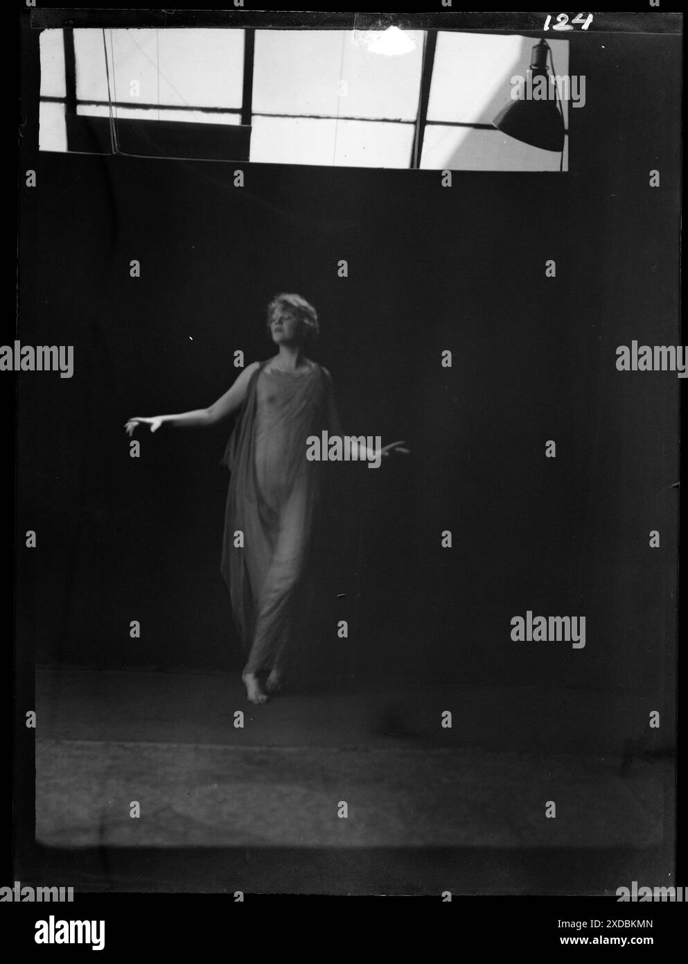 Unidentified dancer, possibly an Elizabeth Duncan dancer. Genthe ...