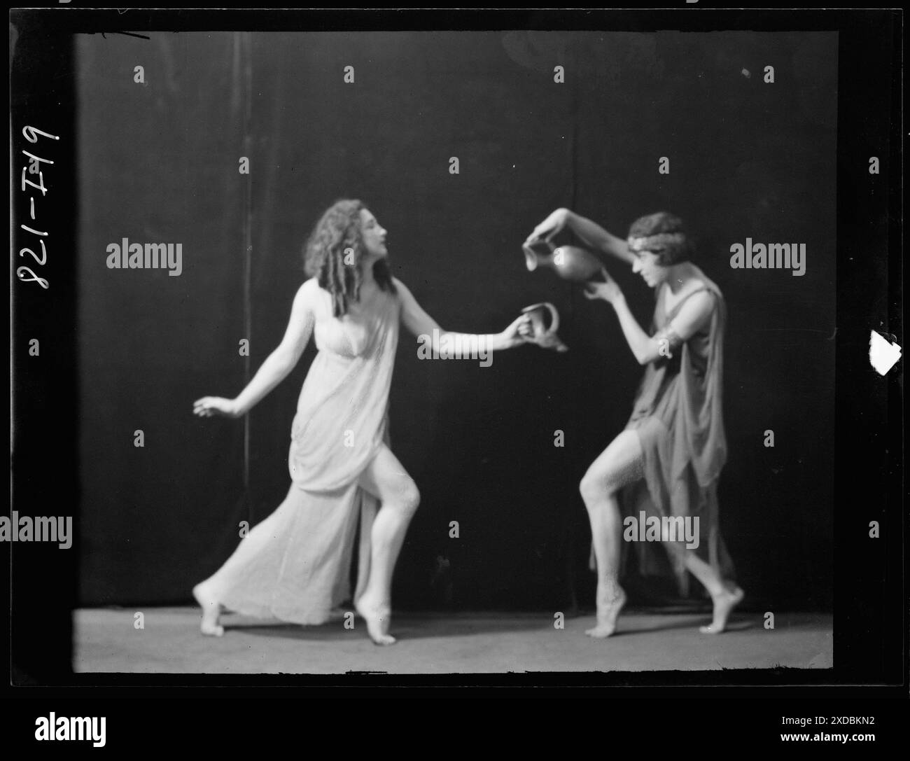 Marion Morgan dancers. Genthe photograph collection Stock Photo - Alamy