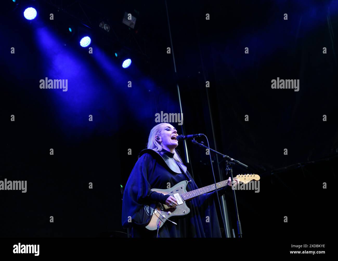 Faroese Eivoer on the Gehanna stage on Friday, June 21, 2024 during the ...