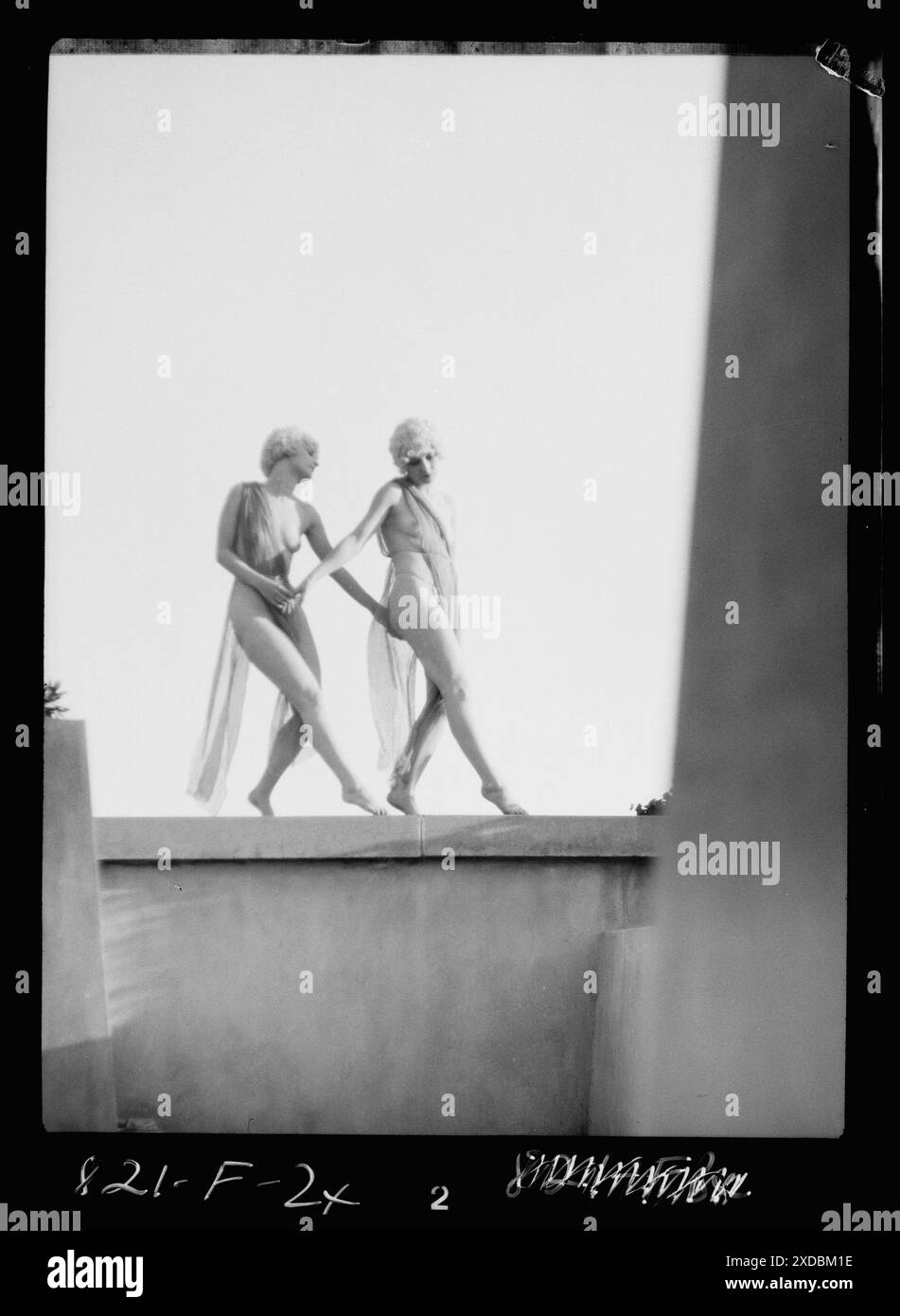Marion Morgan dancers. Genthe photograph collection Stock Photo - Alamy