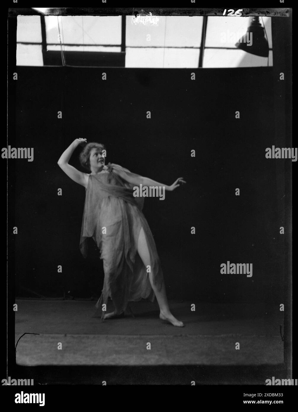 Unidentified dancer, possibly an Elizabeth Duncan dancer. Genthe ...