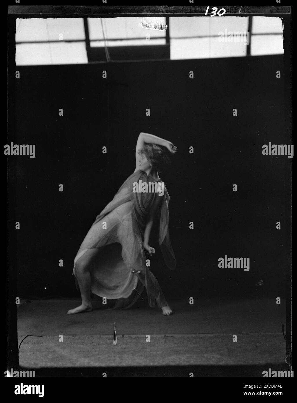 Unidentified dancer, possibly an Elizabeth Duncan dancer. Genthe ...