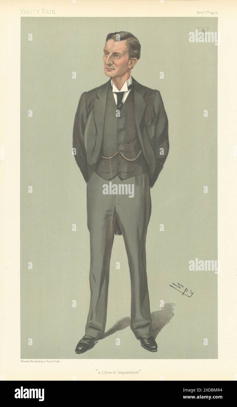 VANITY FAIR SPY CARTOON Sir Edward Grey 'a Liberal Imperialist ...