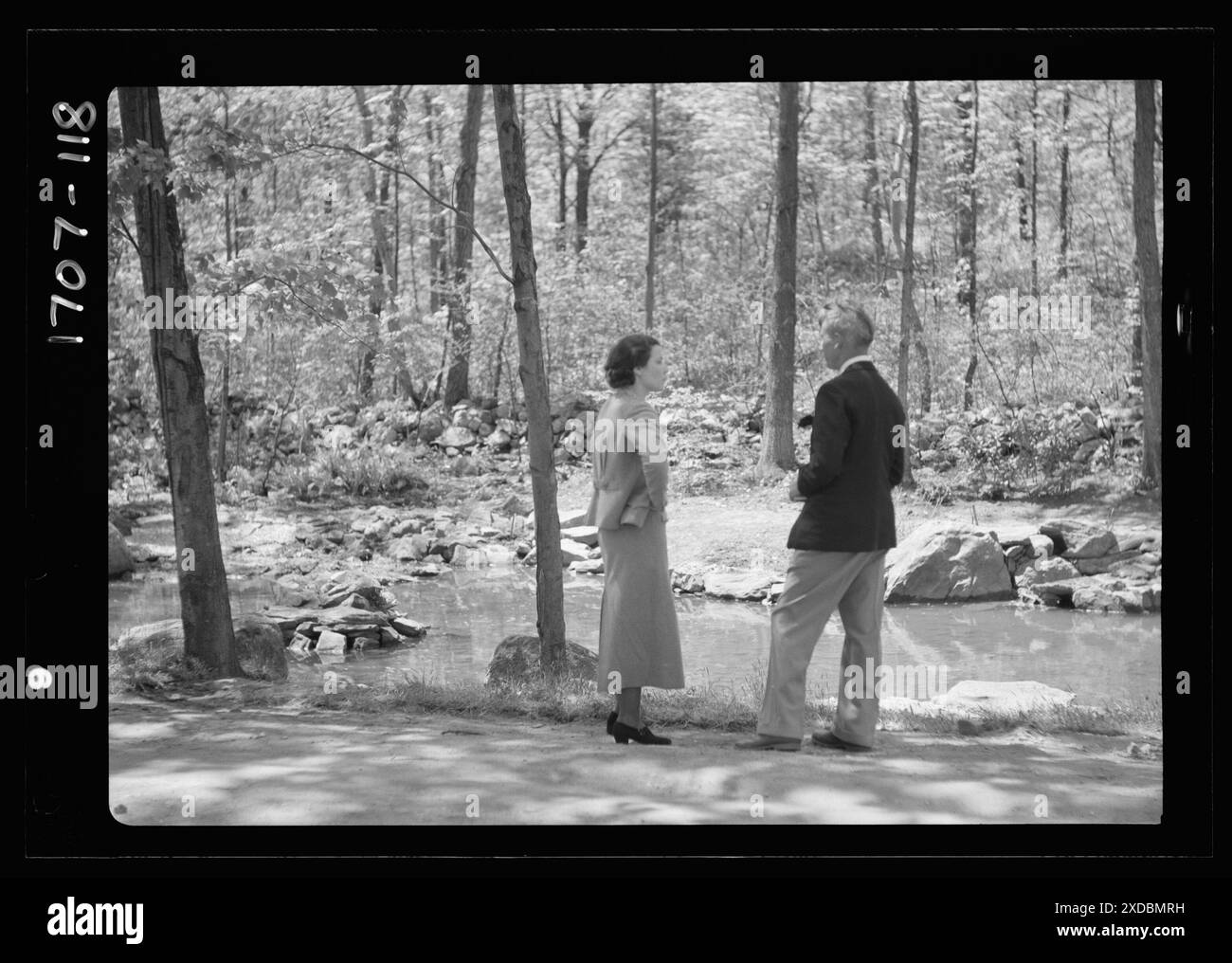 Rothbart, Albert, Mr., group, standing outdoors. Genthe photograph ...