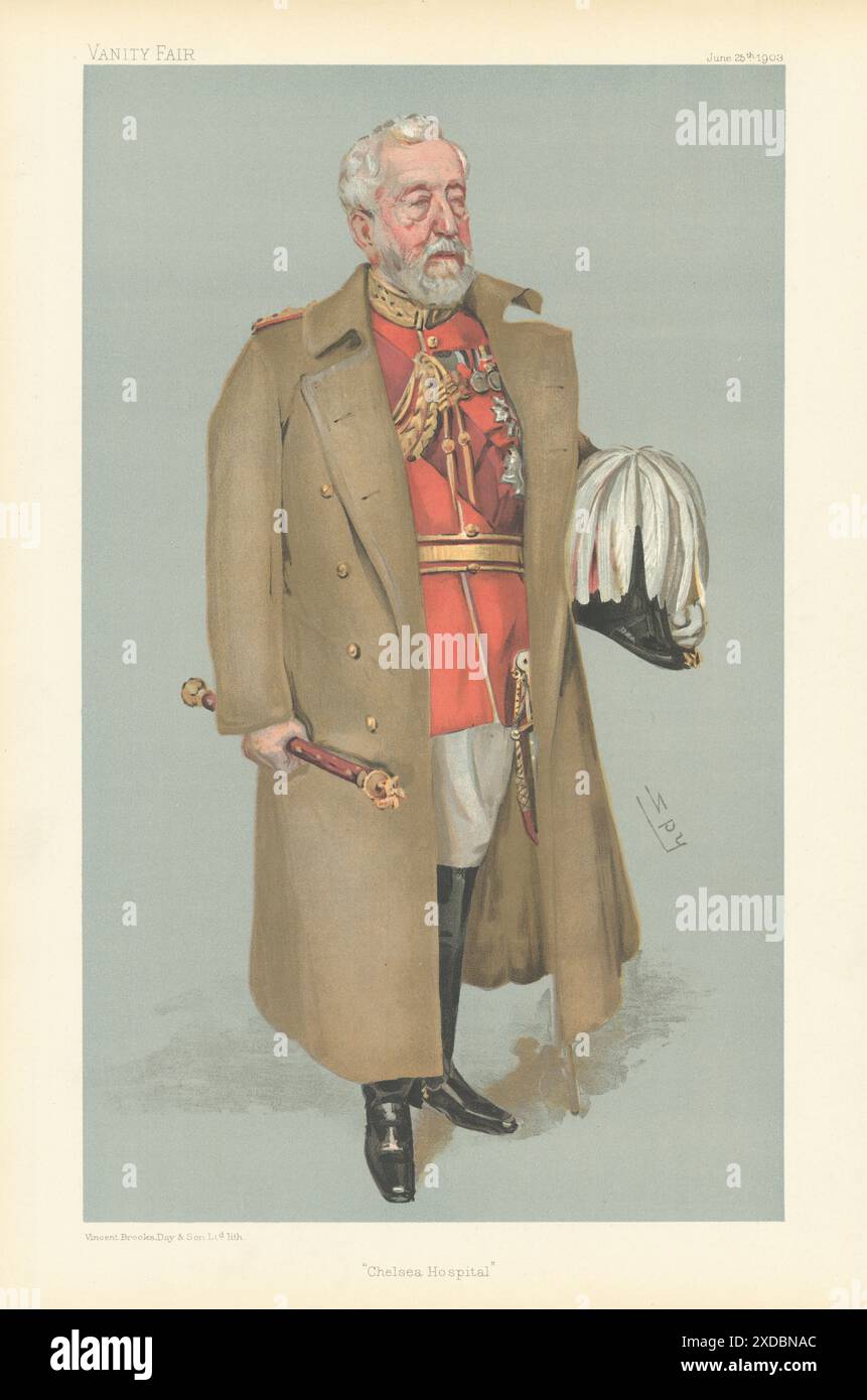 VANITY FAIR SPY CARTOON Field Marshal Sir Henry Wylie Norman. Military ...