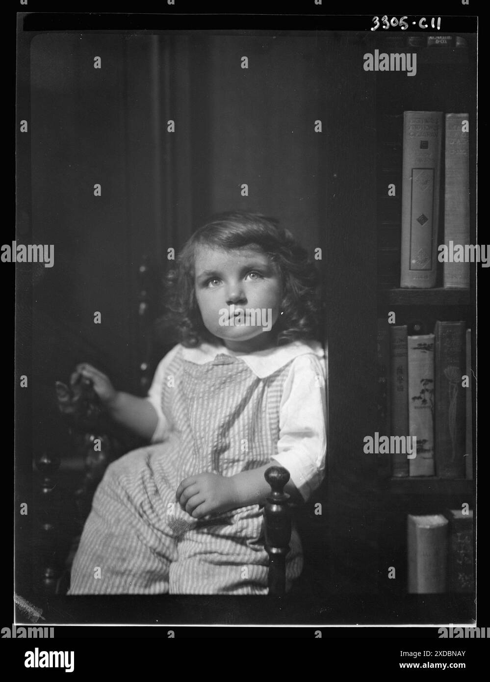 Rice, Isaac, Mrs., grandaughter of, portrait photograph. Genthe ...