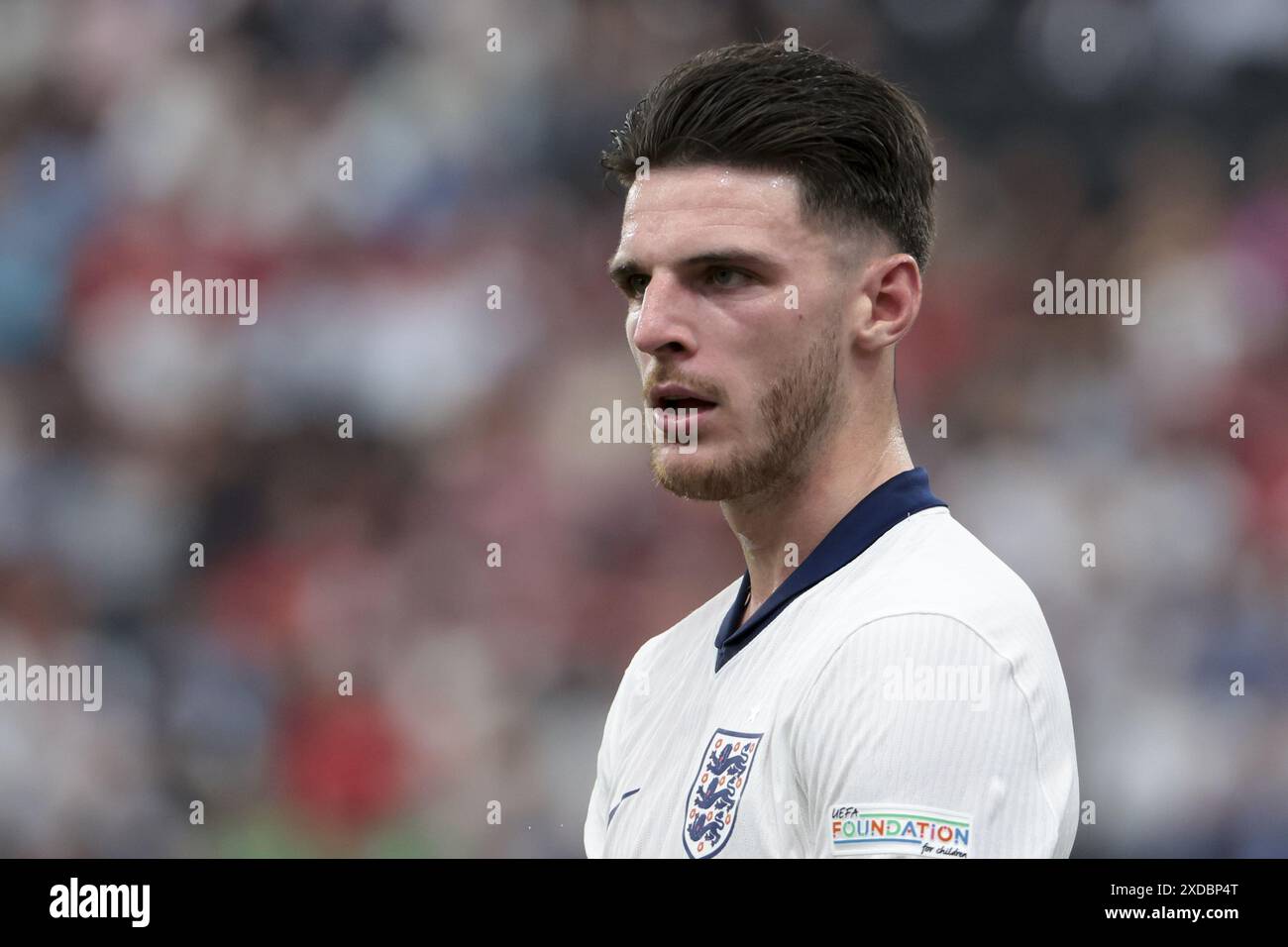 Declan Rice of England during the UEFA Euro 2024, Group C, football ...