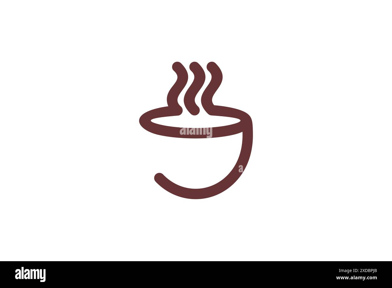 Cup hot milk plate Stock Vector Images - Alamy