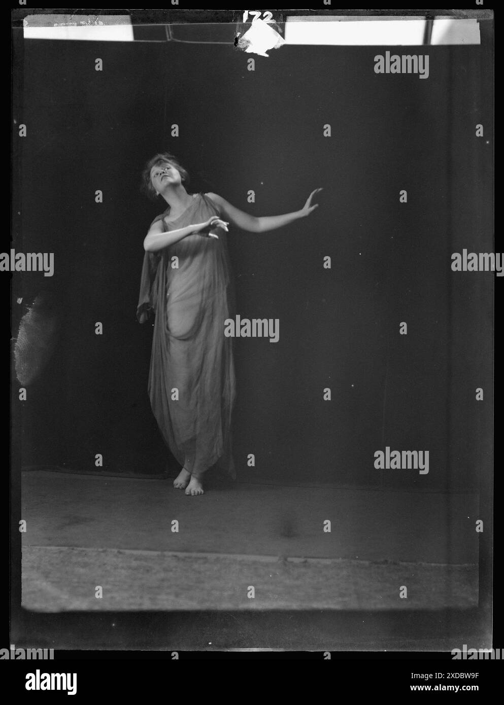 Unidentified dancer, possibly an Elizabeth Duncan dancer. Genthe ...