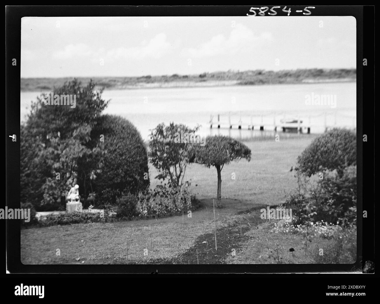 Grounds of "The Shallows," property of Lucien Hamilton Tyng ...
