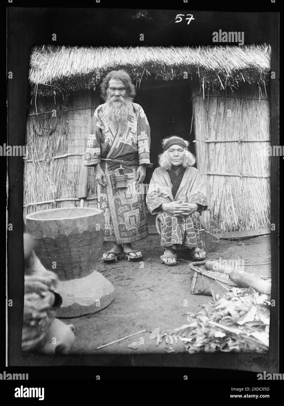Ainu man japan hi-res stock photography and images - Alamy