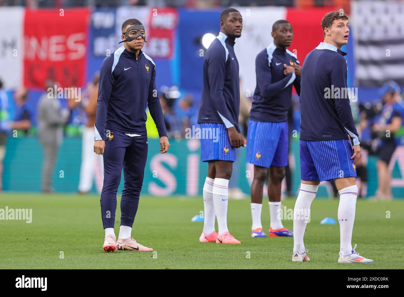 LEIPZIG, GERMANY - JUNE 21: Kylian Mbappe of France prior to the Group ...