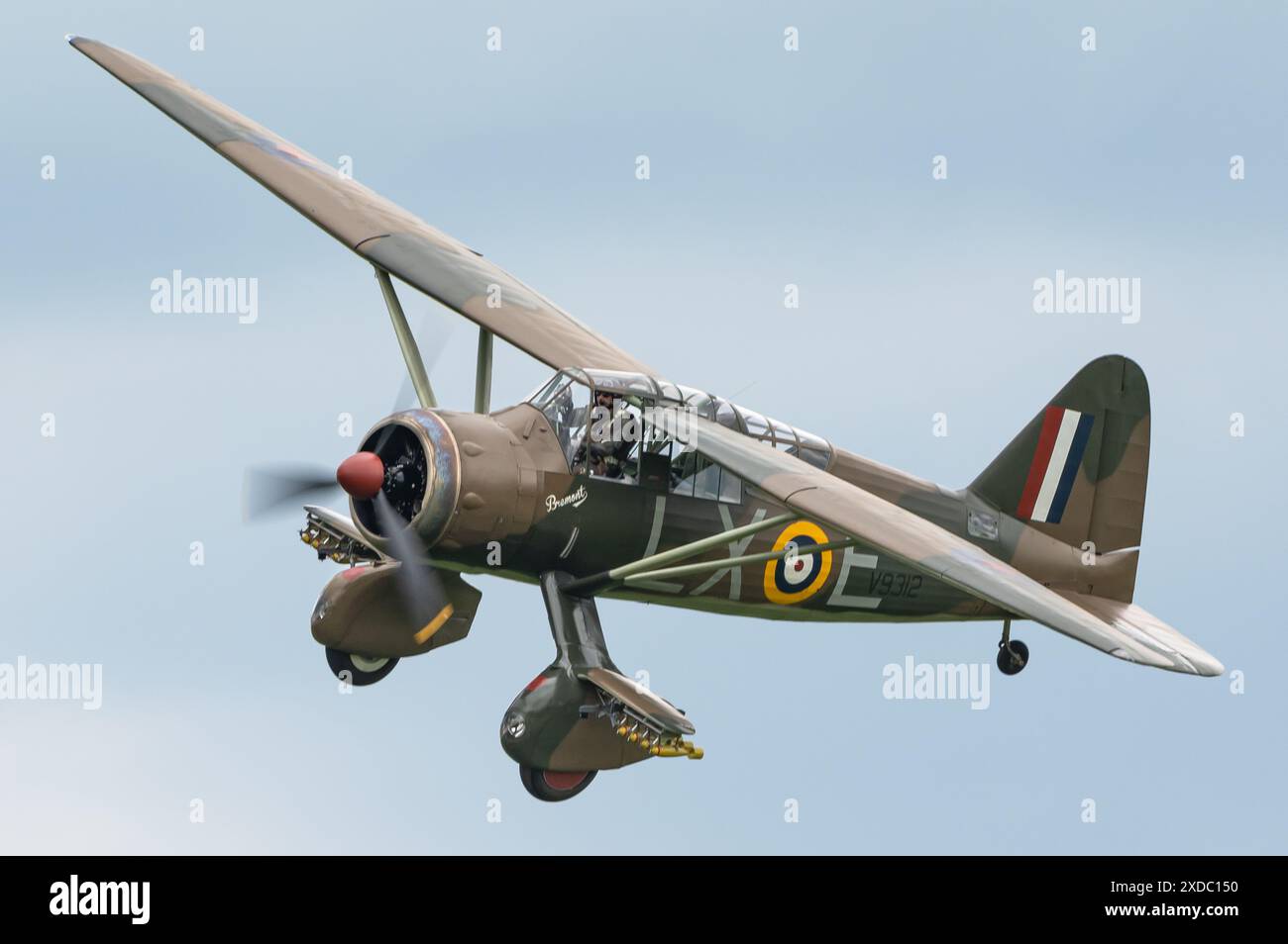A Westland Lysander liaison aircraft of the Royal Air Force. The ... A Westland Lysander liaison aircraft of the Royal Air Force. The ...
