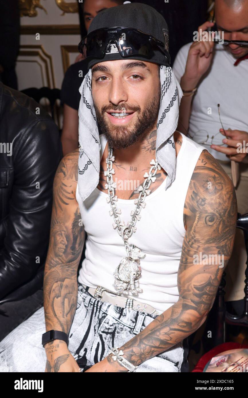 Maluma attends the American Sabotage Spring Summer 2025 collection ...
