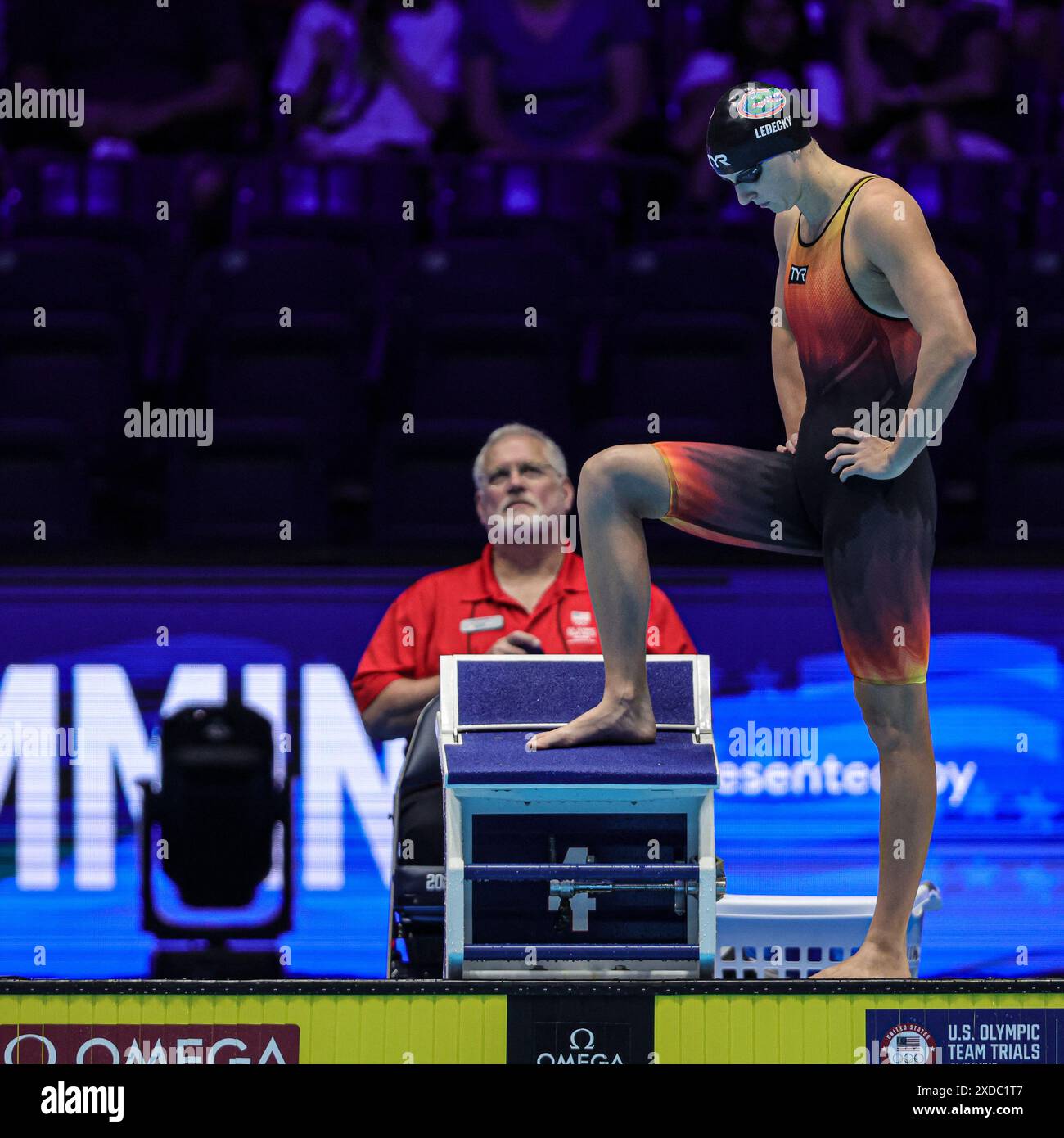 Indianapolis, Indiana, USA. 21st June, 2024. KATIE LEDECKY (Gator Swim ...