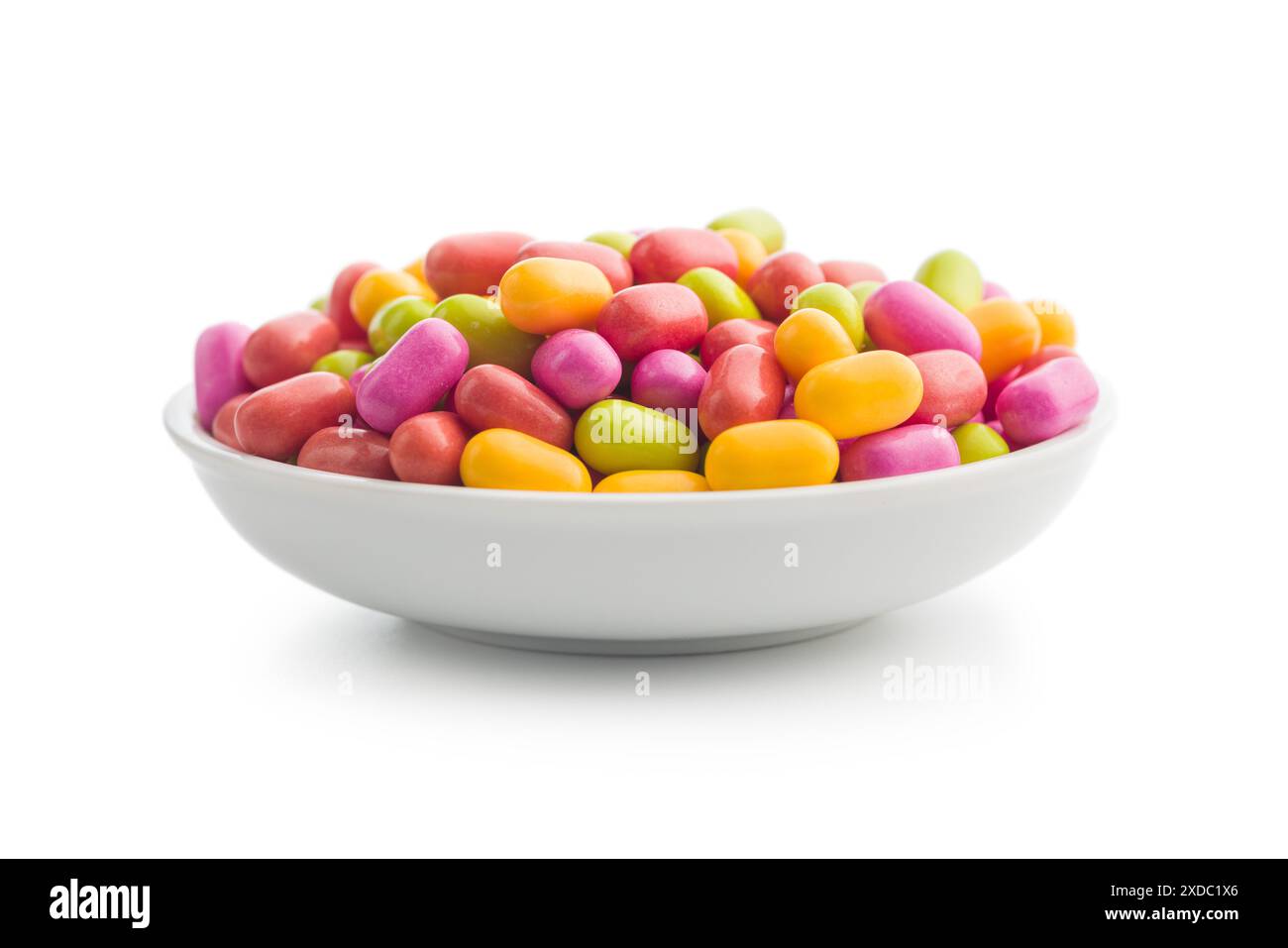 Colorful hard mint Candies Isolated On a White Background Stock Photo ...