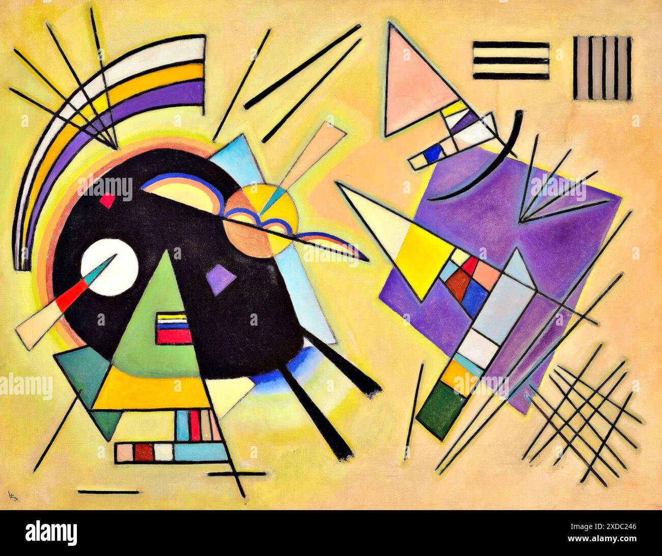 Le Point Blanc Wassily Kandinsky Tableau Nordique Wassily Kandinsky
