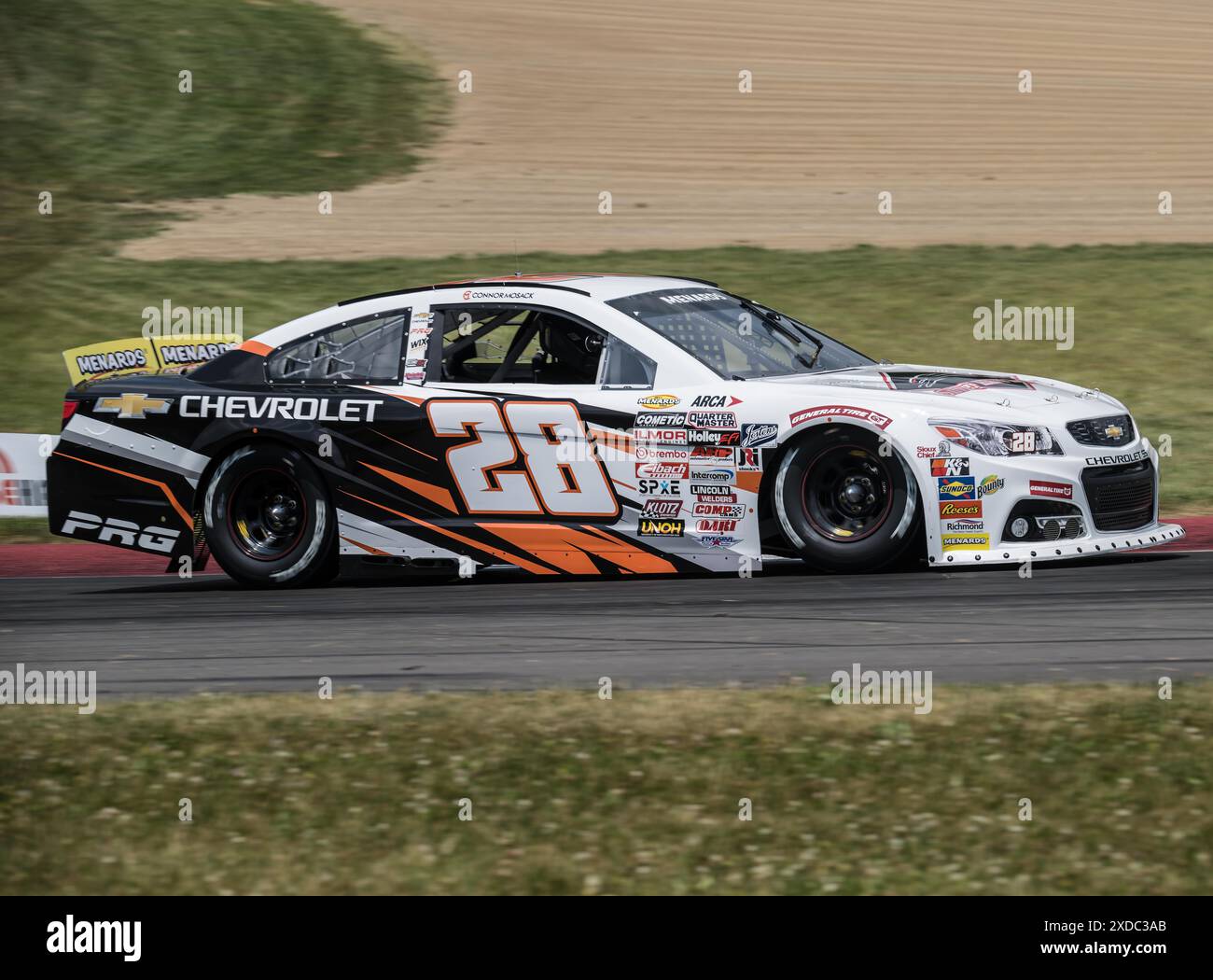 Lexington, Ohio, USA. 21st June, 2024. CONNOR MOSACK #28 qualified on ...