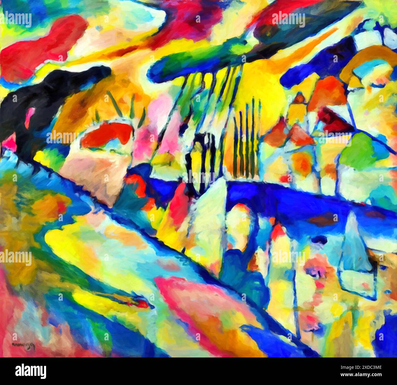 Wassily kandinsky Stock Vector Images - Alamy