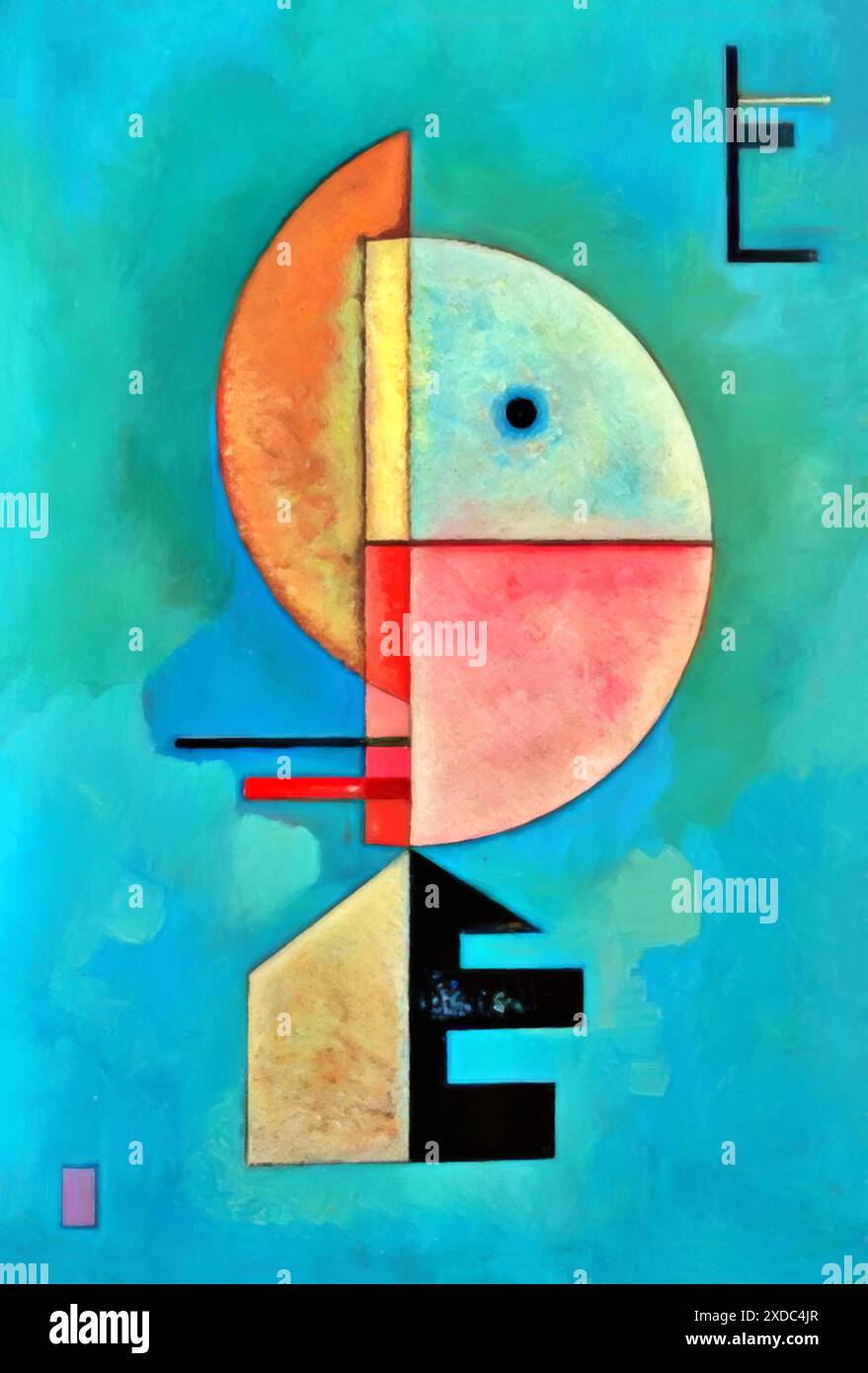 Upward (Empor) 1930 (painting) by Artist Kandinsky, Wassily (1866-1944 ...
