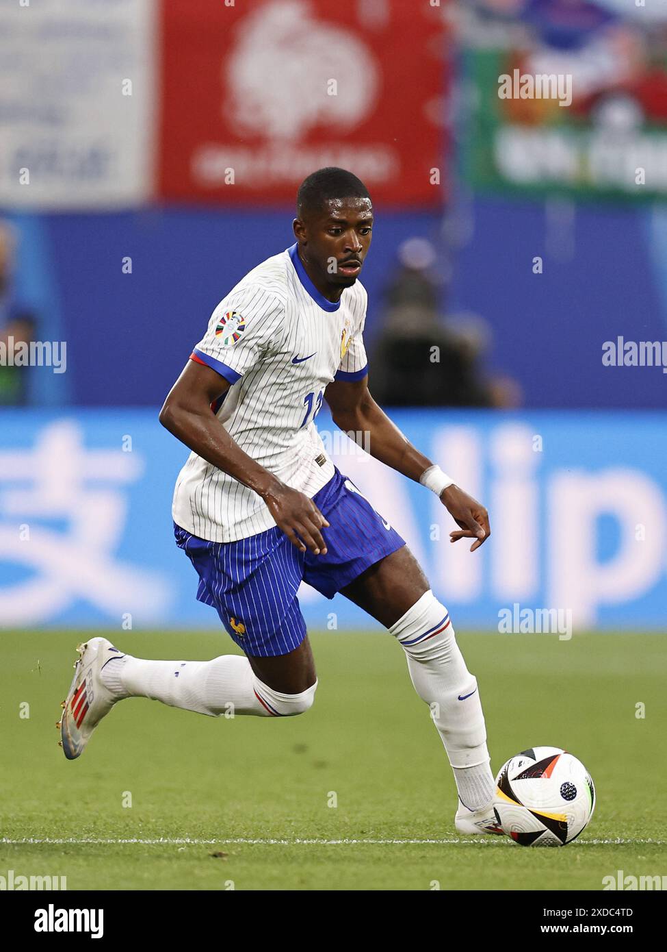 LEIPZIG - Ousmane Dembele of France during the UEFA EURO 2024 group D ...