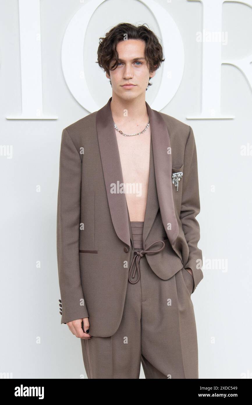 Paris, France. 21st June, 2024. Huddy attending the Dior Homme Menswear ...