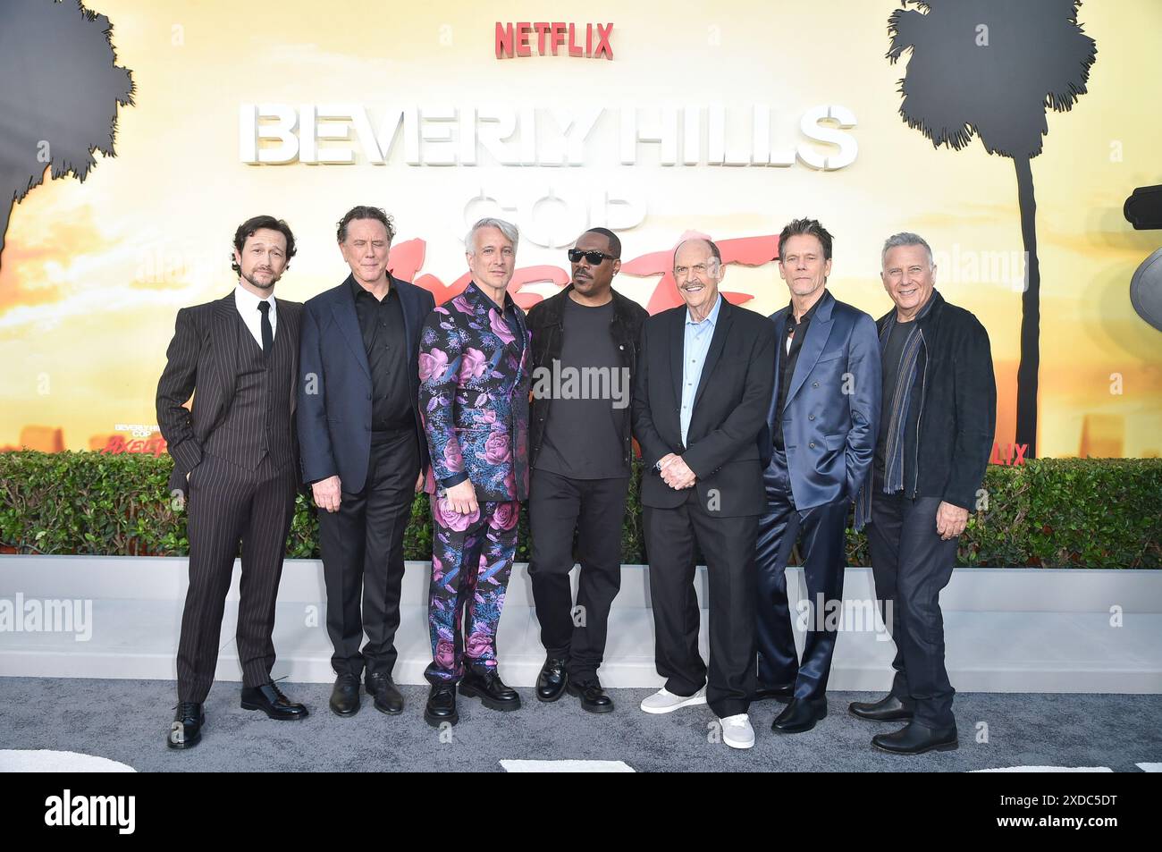 Joseph Gordon-Levitt, from left, Judge Reinhold, Bronson Pinchot, Eddie ...