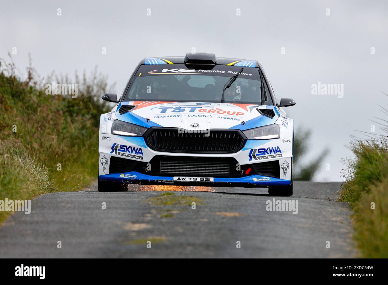 Callum Devine/Noel O'Sullivan (Skoda Fabia RS Stock Photo - Alamy