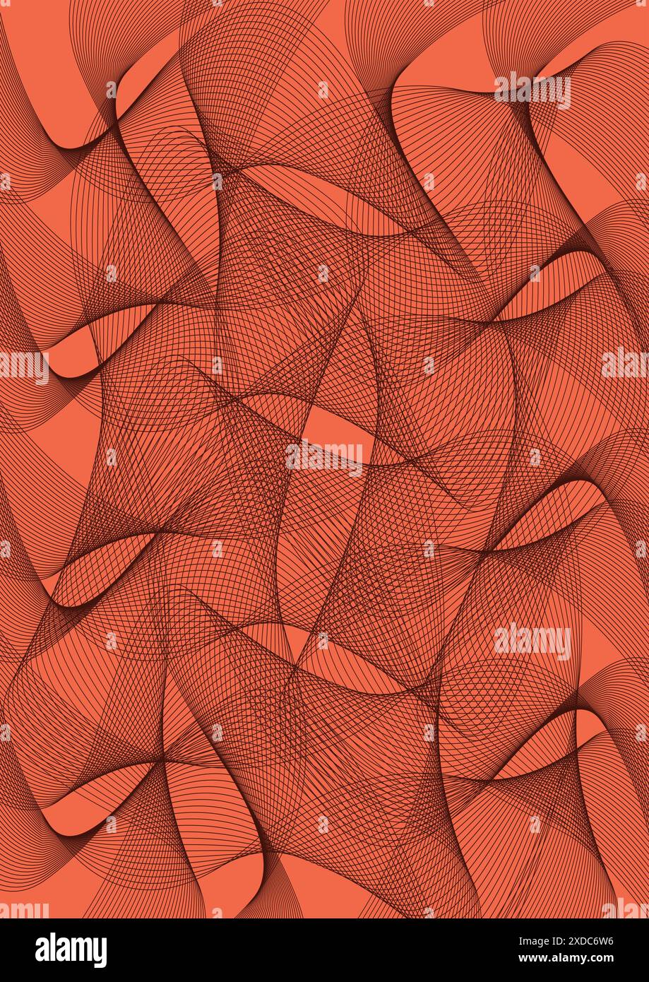 Certificate, diploma background. Illustration of red decorative ...