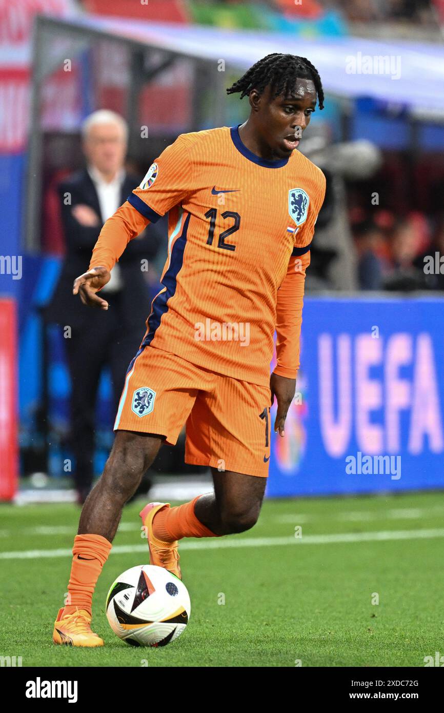 Leipzig, Germany. 21 June, 2024. Jeremie Frimpong of Netherlands during ...