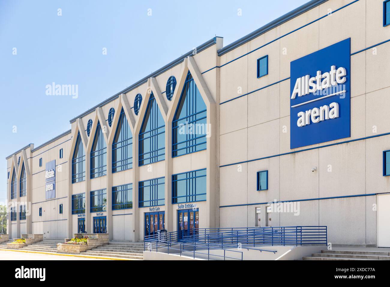 Allstate Arena is a multi-purpose venue in the Chicago suburbs with a capacity of 18,500 and ...