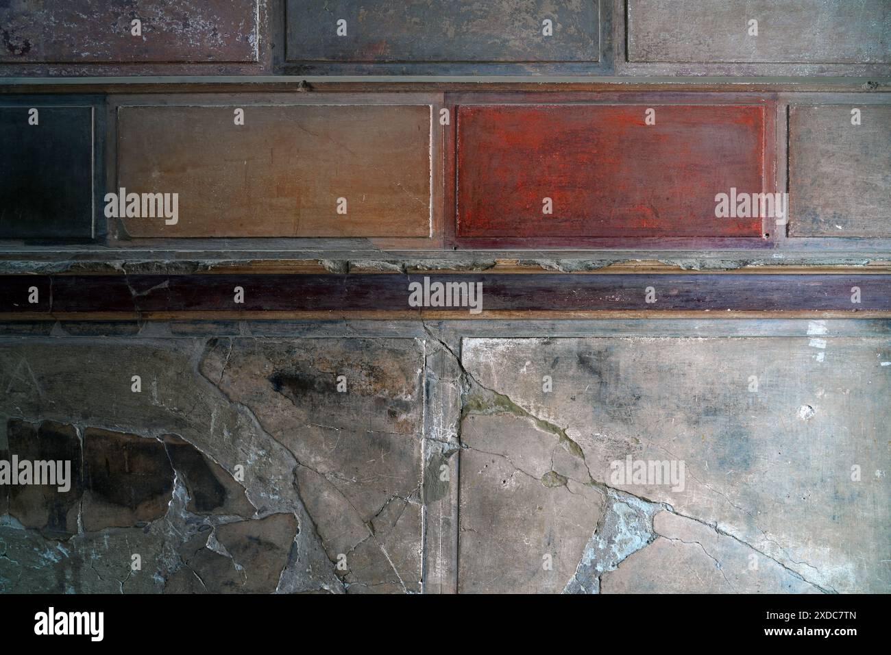 HERCULANEUM, ITALY -10 MAR 2024 – View of Herculaneum (Ercolano), the ...