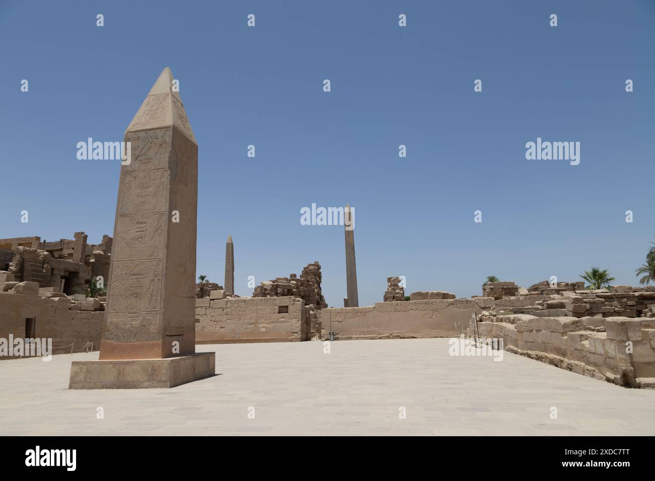 In 2022 the 11-metre tall, 90-tonne remains of a second obelisk ordered ...