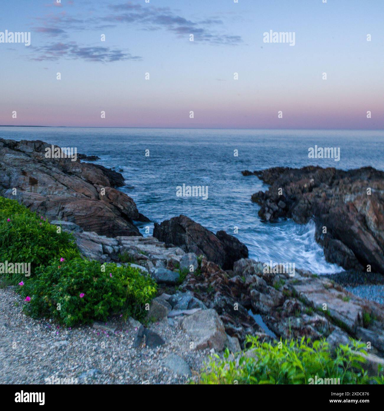 Marginal Way Walk, Maine, USa Stock Photo - Alamy