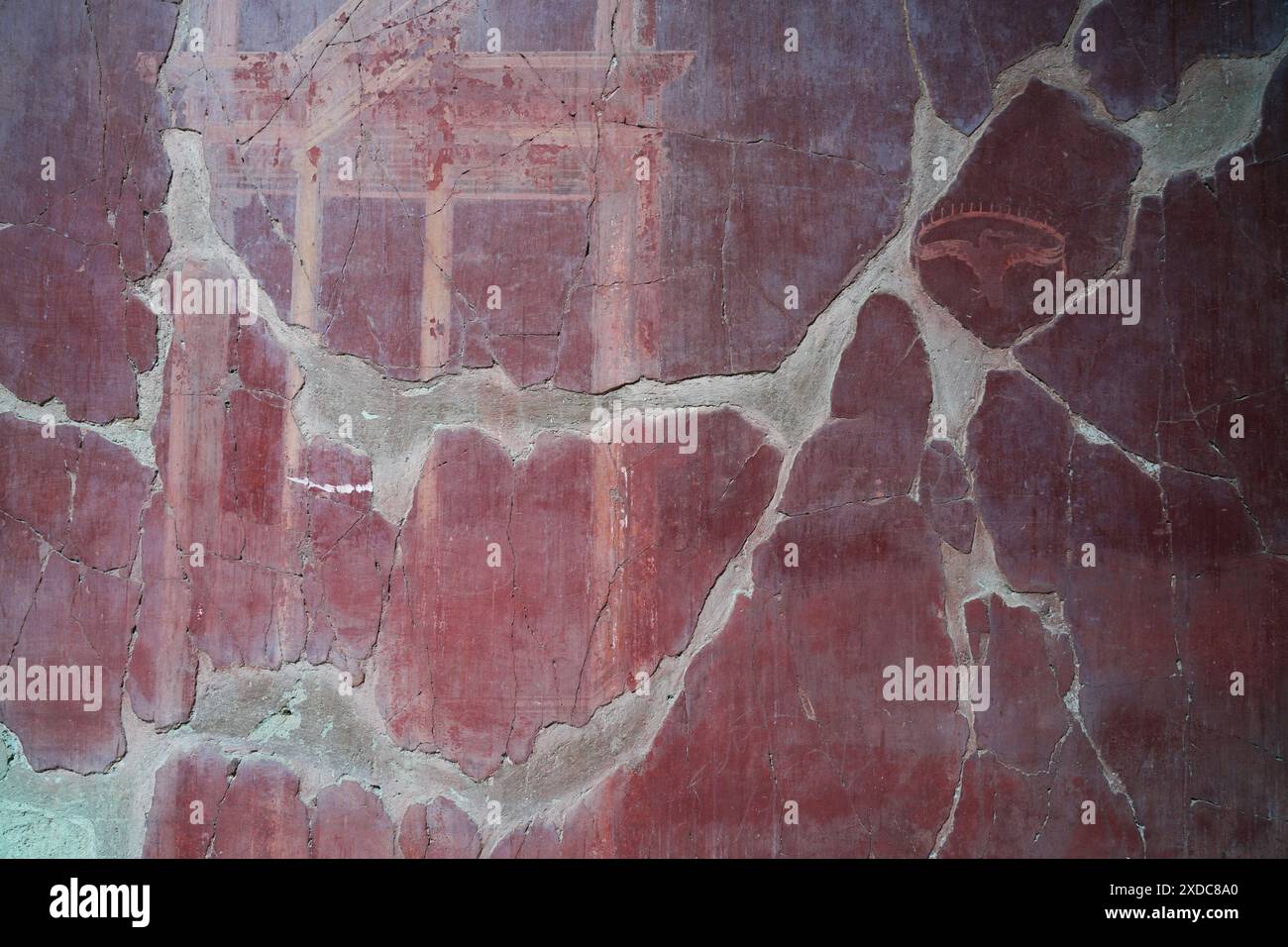 HERCULANEUM, ITALY -10 MAR 2024 – View of Herculaneum (Ercolano), the ...